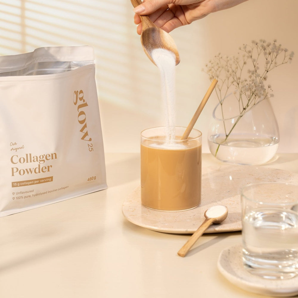 Glow25 Collageen – Voor stevige huid, glanzend haar & sterke nagels