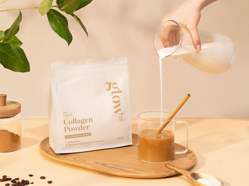Glow25 Collageen – Voor stevige huid, glanzend haar & sterke nagels